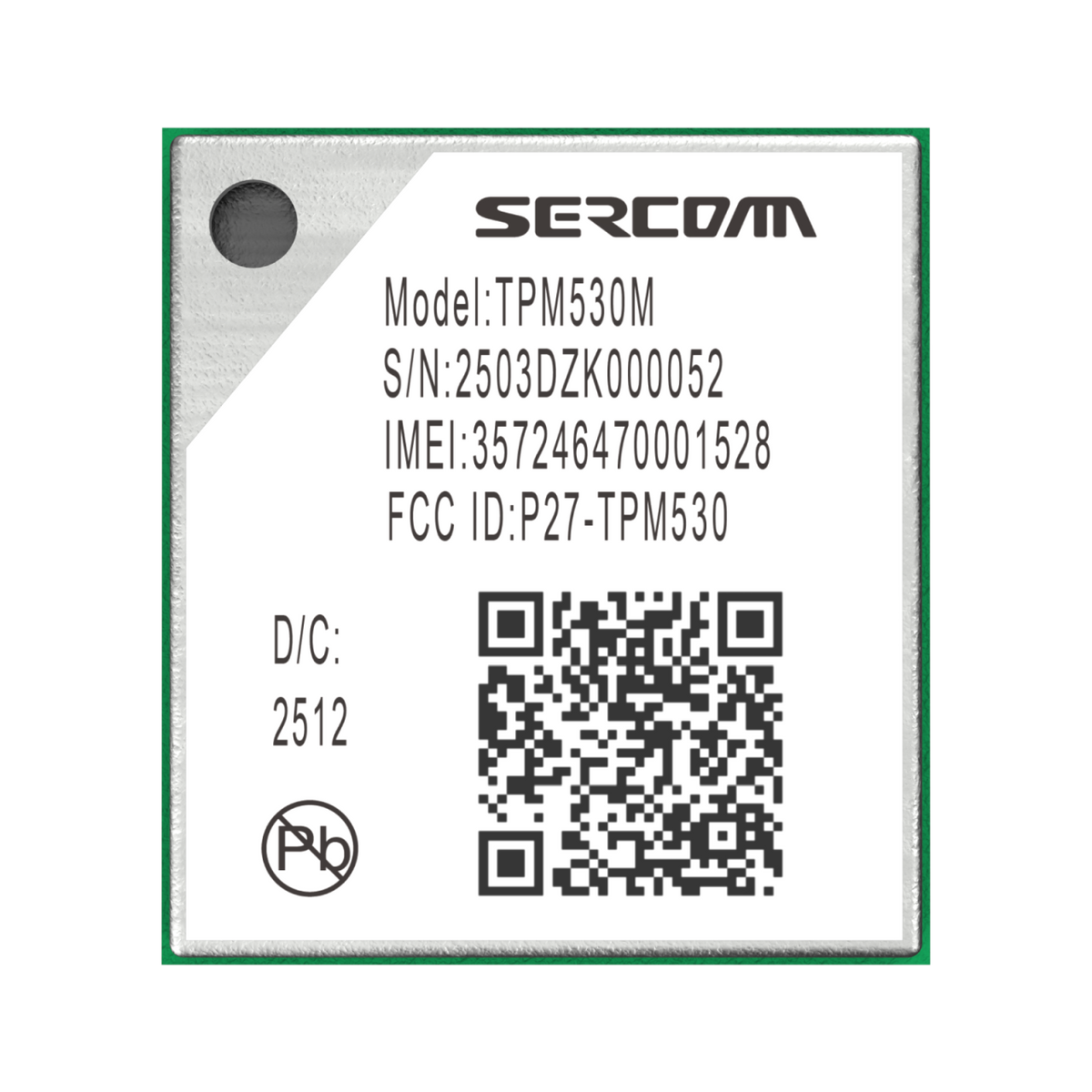 TPM530M Module – Sercomm USA Inc - IOT Solutions